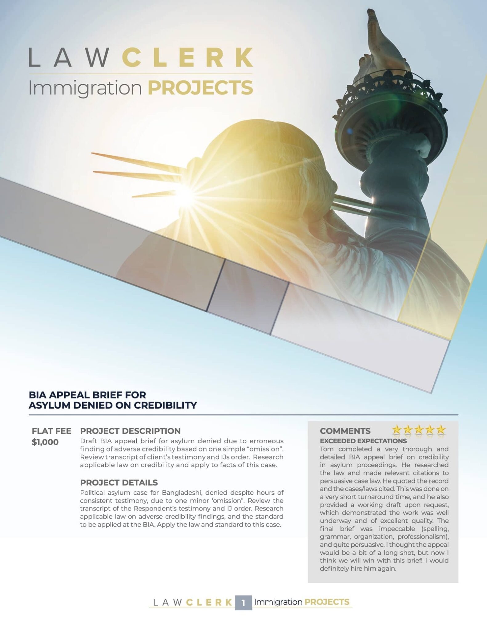 Download IMMIGRATION Projects Sample Resource