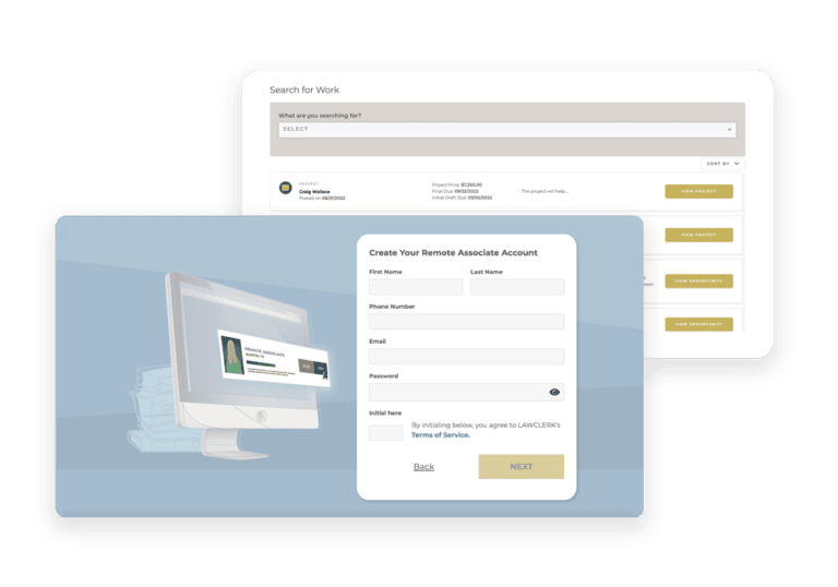 Find Remote Legal Jobs | Work From Anywhere | LAWCLERK